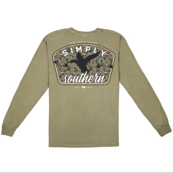 Simply Southern | Shirts | Simply Southern Comfort Colors Raised Right ...